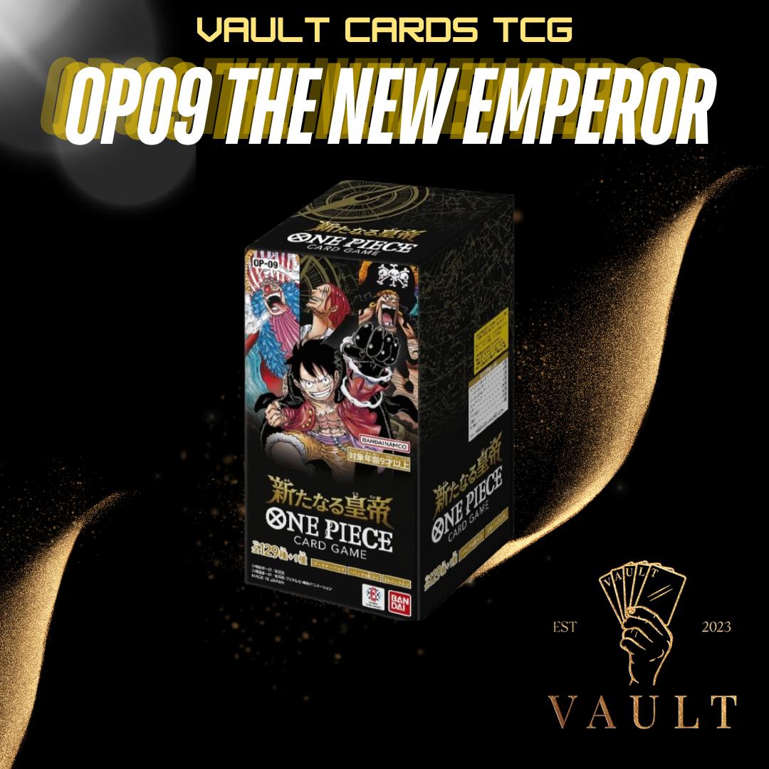 One Piece TCG: 09 The New Emperor [OP09] – Vault Cards TCG